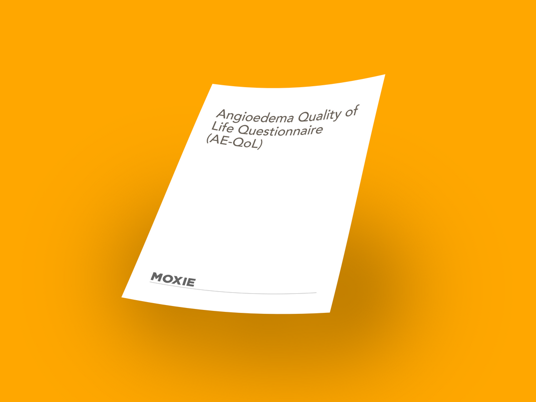 Angioedema Quality of Life Questionnaire (AE-QoL) – MOXIE